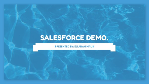 Salesforce Demo | Genially