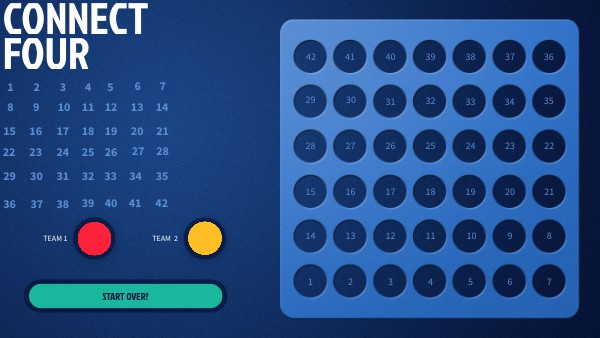 Lesson 1 review - connect 4