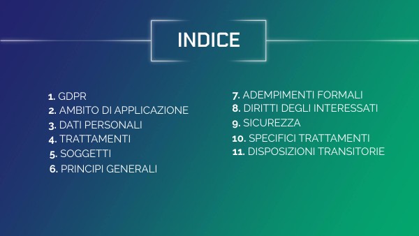 POWERPOINT SU GDPR | Genially