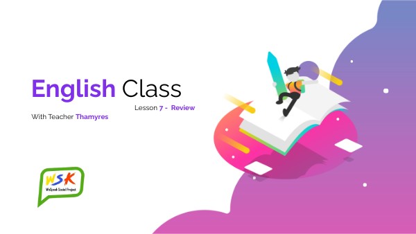 English A1 - Lesson 7 - Review