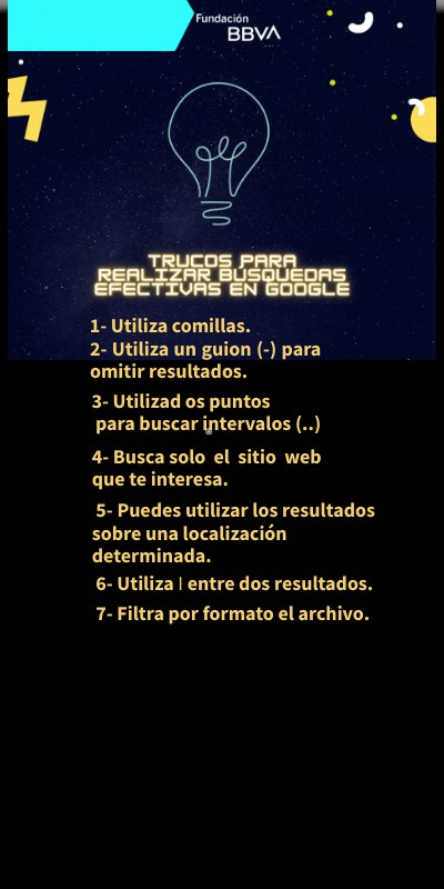 TIPS DE BÚSQUEDA EN GOOGLE