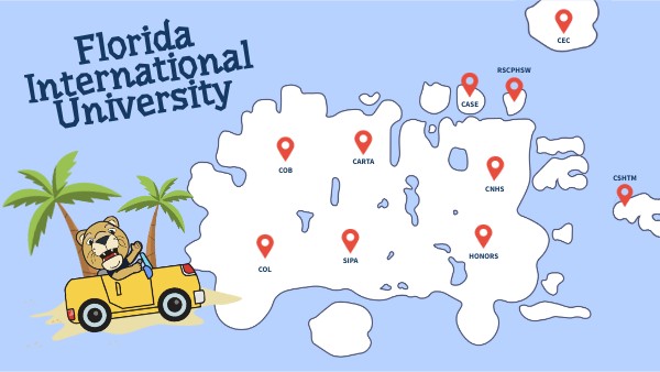 Map of FIU | Genially