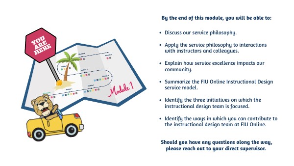 Module 1 Overview | Genially