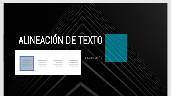 3º ALINEACION DE TEXTO | Genially