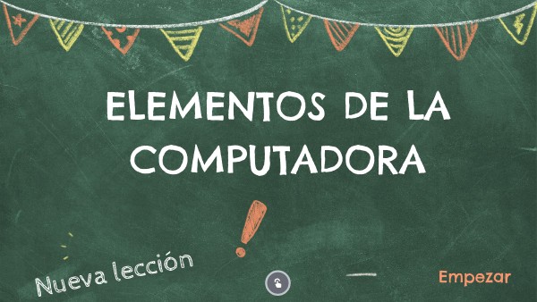 8º Elementos del Computador | Genially