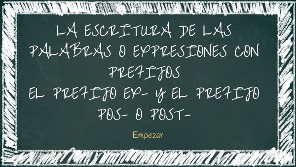 Los prefijos