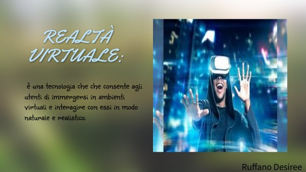 presentazione realtà virtuale