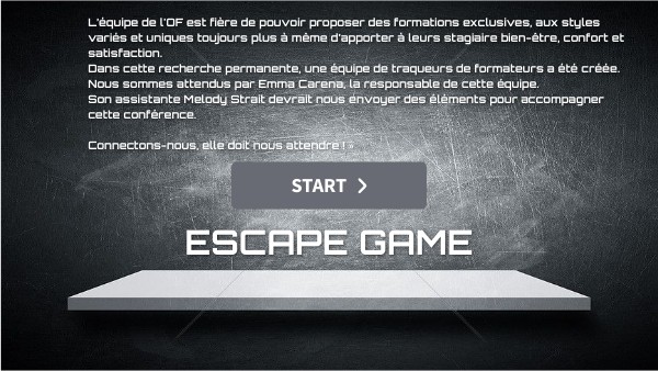 Escape Game MELODY | Genially