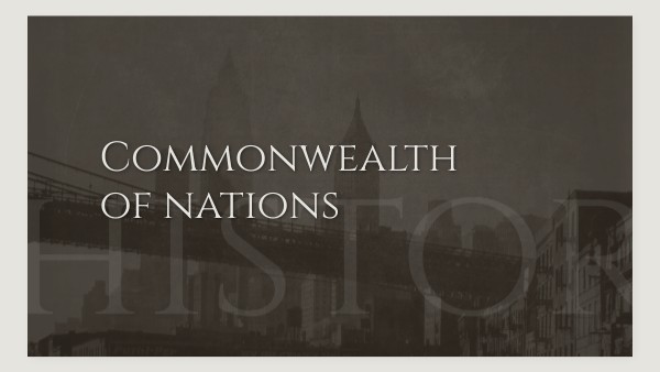 HISTORY PRESENTATION II