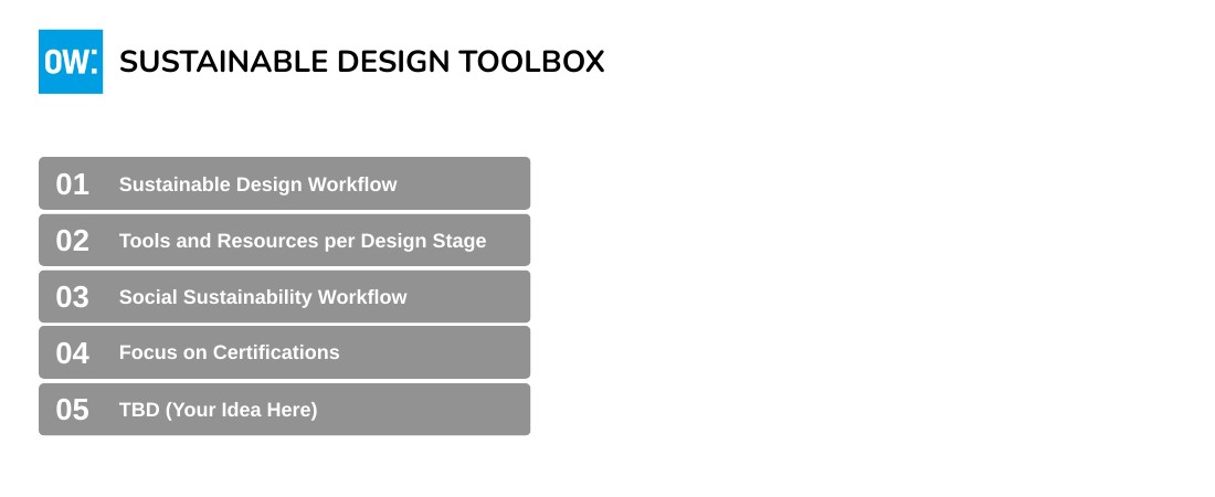 Sustainable Design Workflow_rev