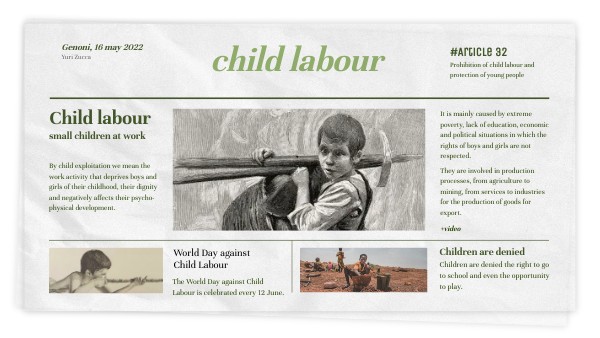 CHILD LABOUR | Genially