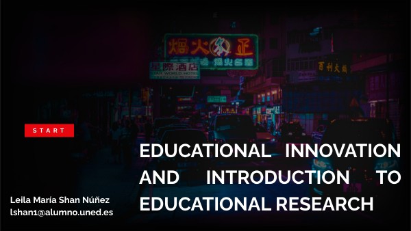 INNOVATION IN ENGLISH TEACHING | Genially