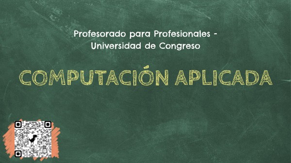 COMPUTACION APLICADA