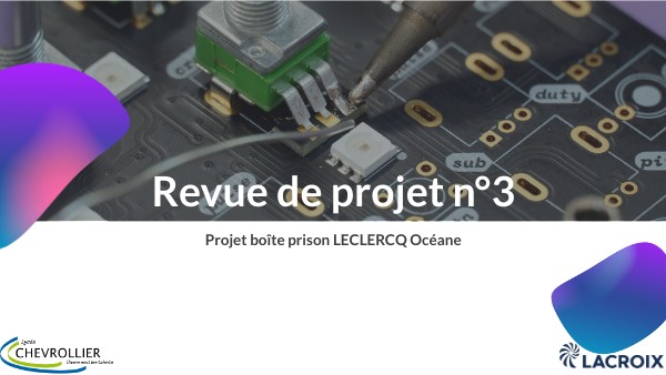 revue projet | Genially