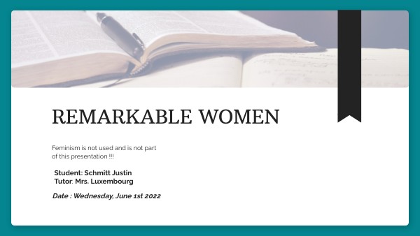 remarkable women