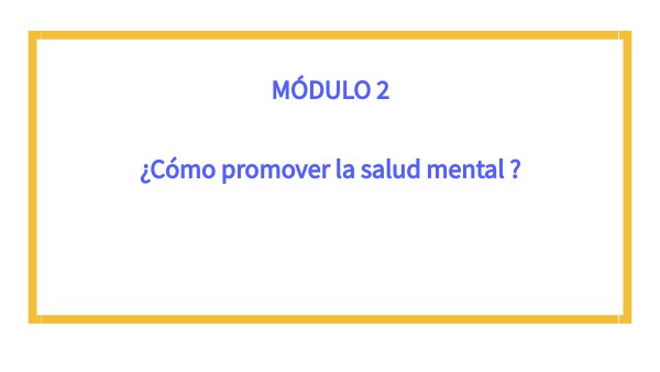 PRESENTACIÓN MODULO 2