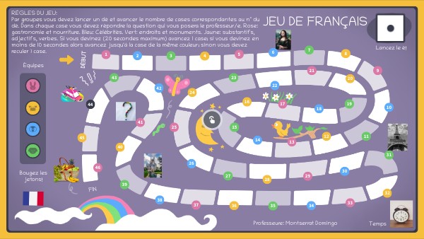 JEU DE FRANÇAIS | Genially