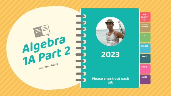 Teacher Notebook | Genially