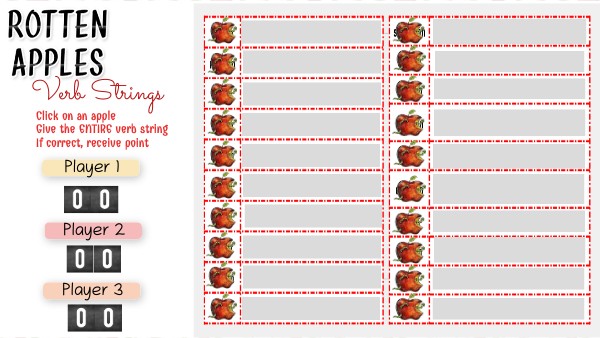 Copy - ROTTEN APPLES VERB STRINGS