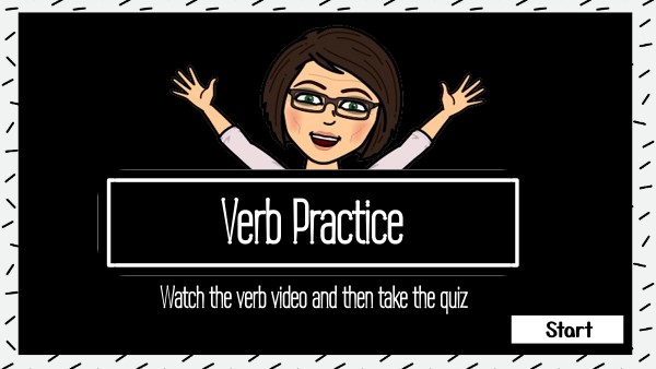 INFINITIVE VERB SELF QUIZ
