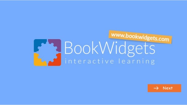 WHAT ARE BOOK WIDGETS?