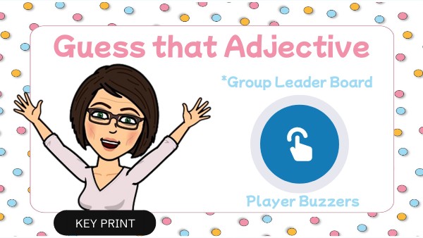 GUESS THAT ADJECTIVE | Genially