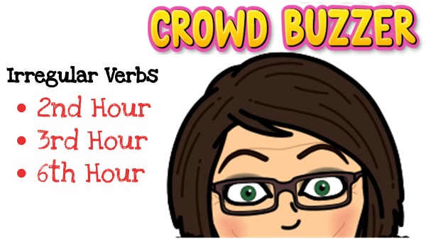 Copy - IRREGULAR VERB CHART WHOLE CLASS | Genially