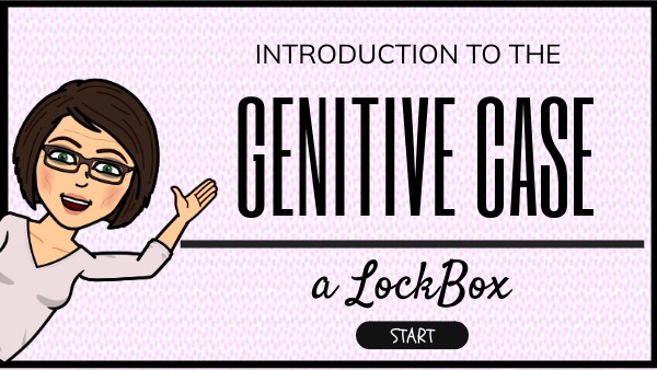 INTRO TO THE GENITIVE LOCKBOX