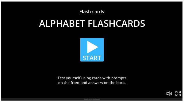 ALPHABET FLASHCARDS | Genially
