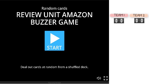 AMAZON BUZZER GAME REVIEW UNIT