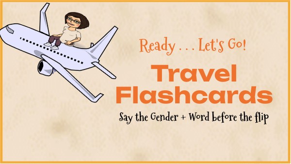 FLASHCARDS TRAVEL