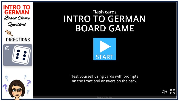 INTRO TO GERMAN BOARD GAME