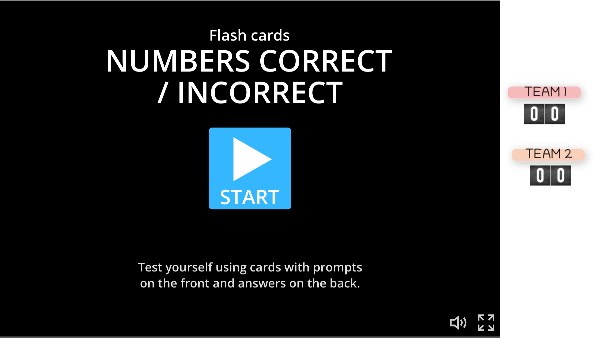 AMAZON BUZZER NUMBERS CORRECT/INCORRECT