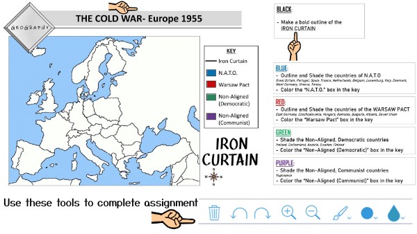 NATO MAP DIRECTIONS | Genially