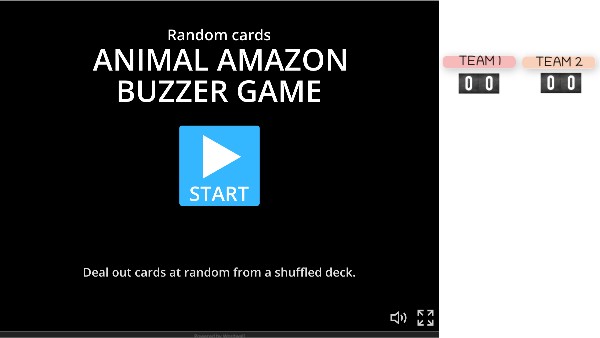 AMAZON BUZZER GAME ANIMALS