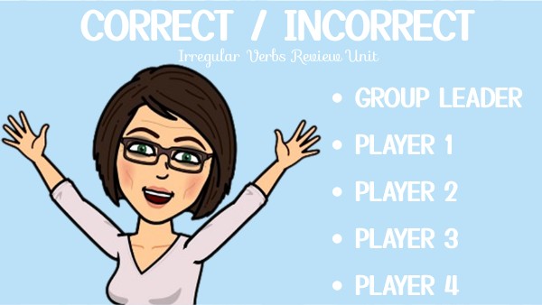 CORRECT INCORRECT BUZZER GAME | Genially