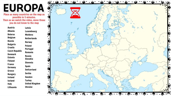 INTRO EUROPEAN MAP | Genially