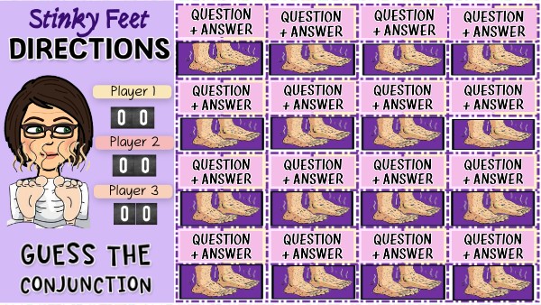 STINKY FOOT CONJUNCTIONS