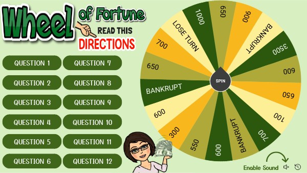 WHEEL OF FORTUNE DOGFU | Genially