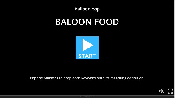 BALLOON FOOD | Genially