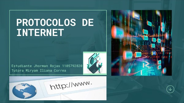 PRESENTACIÓN Protocolos de internet | Genially