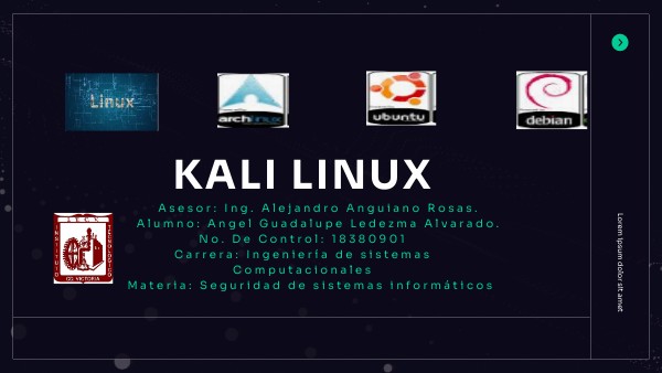 INFOGRAFIAS KALI LINUX
