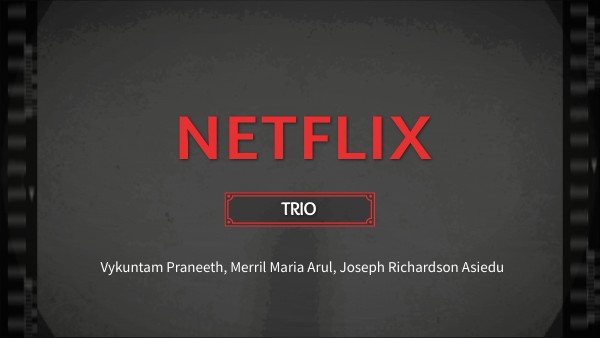 Netflix case study | Genially