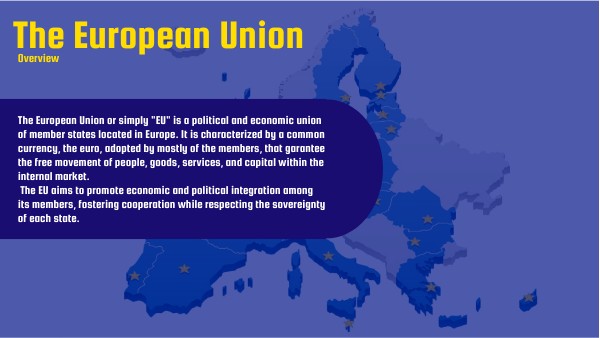 European Union PPT | Genially
