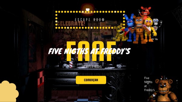 ESCAPE ROOM FNAF