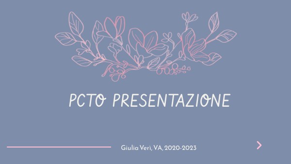 PCTO PRESENTATION