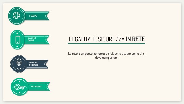 Legalità e sicurezza in rete | Genially