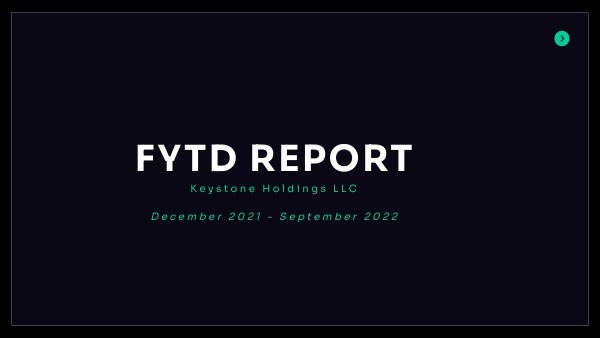 FYTD REPORT - Keystone