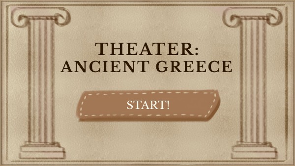 THEATER: ANCIENT GREECE