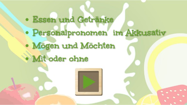 Essen und Getränke_revision | Genially